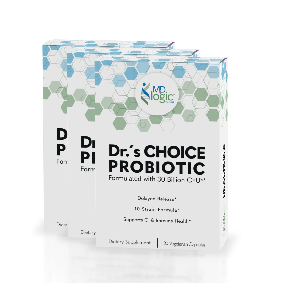 Dr.'s Choice Probiotic Subscription - 3 Boxes - MD Logic Health – MD ...